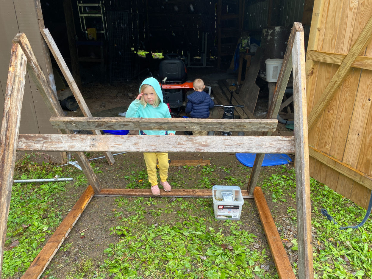 DIY Pig Shelter - Home with the Hursts